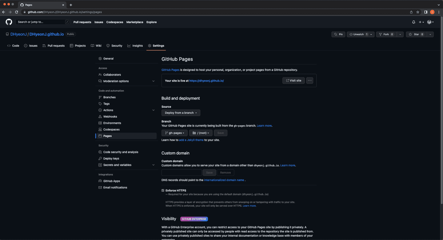 Gatsby 테마로 GitHub Blog 만들기
